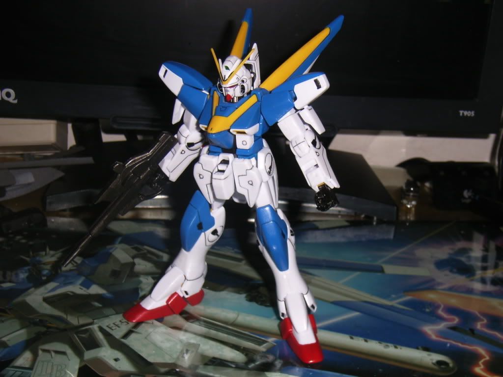 HG 1/100-- V2 Gundam（Assault/Buster） - oasisa的創作 - 巴哈姆特