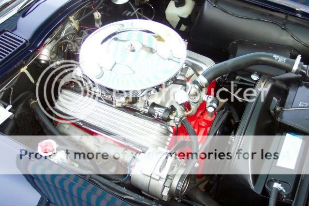 Picture of your 63 Engine Compartment? - CorvetteForum - Chevrolet ...