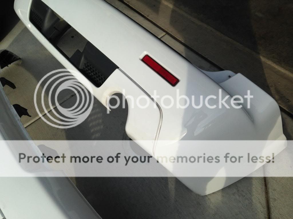 FS: TBSS WHITE FRONT AND REAR BUMPERS | GMTNation