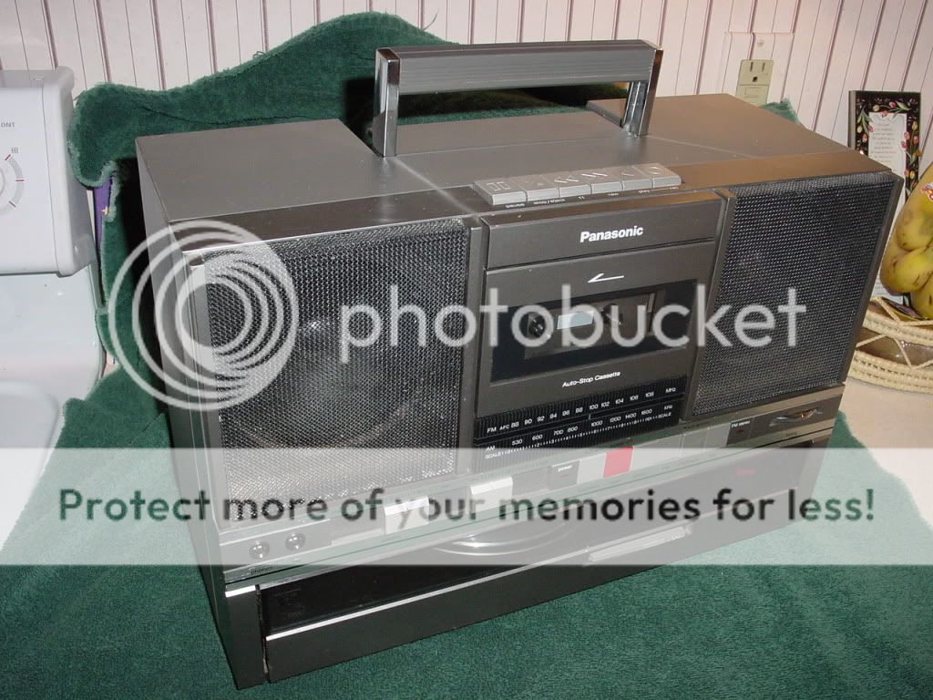 Panasonic Boombox Turn Table.......Have you ever? | Audiokarma Home ...