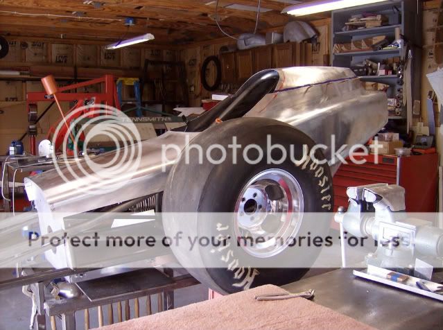 Projects - Front engine dragster aluminum chute tail | The H.A.M.B.
