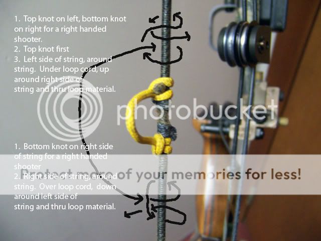 Tying In Nock Points,peep And Loop | Archery Talk Forum