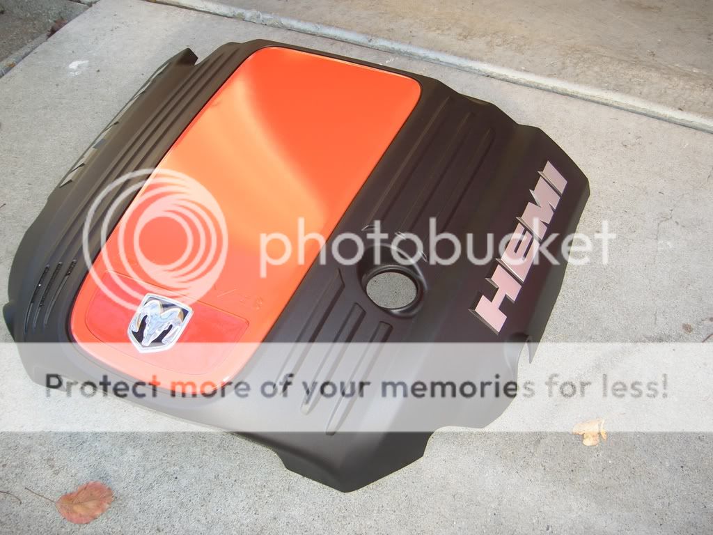 Daytona "Hemi Orange" Engine Cover | Charger Forums
