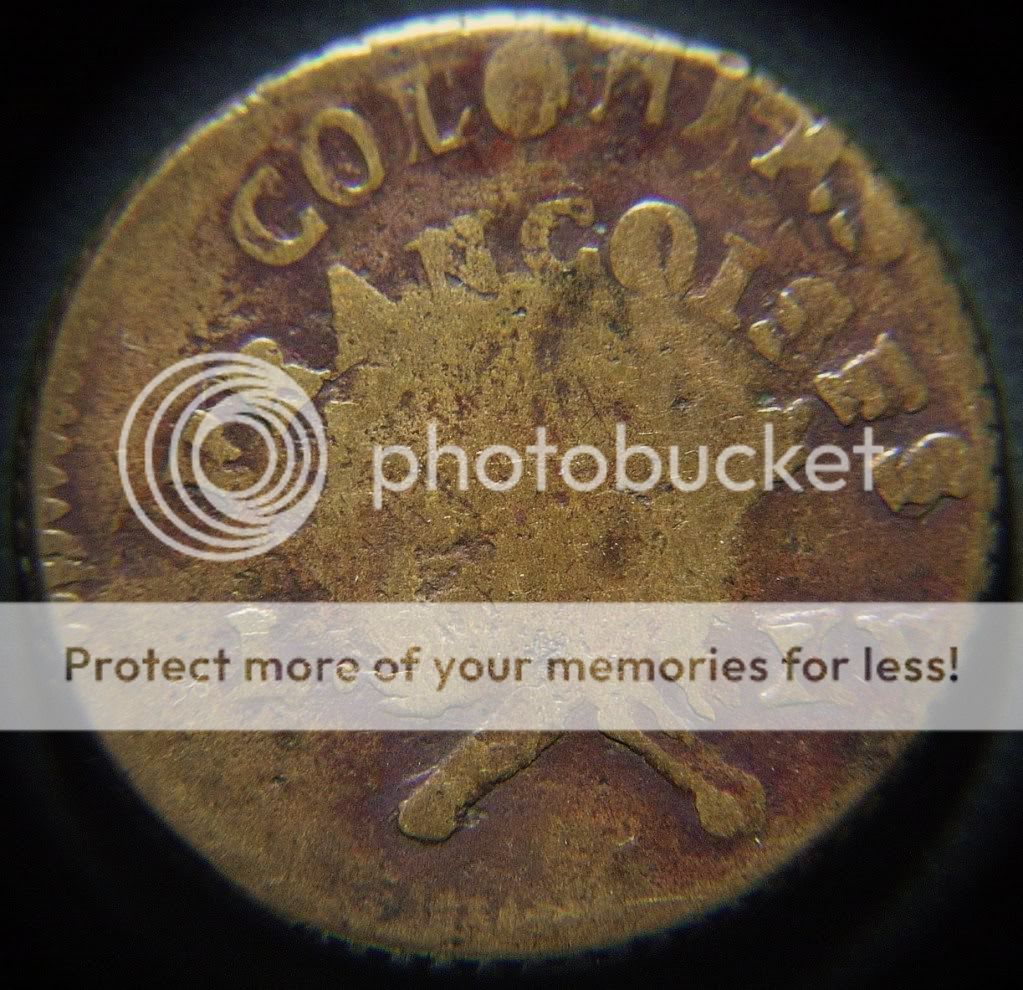 1767 Guadeloupe RF Counterstamped Colonial - Double struck | Coin Talk