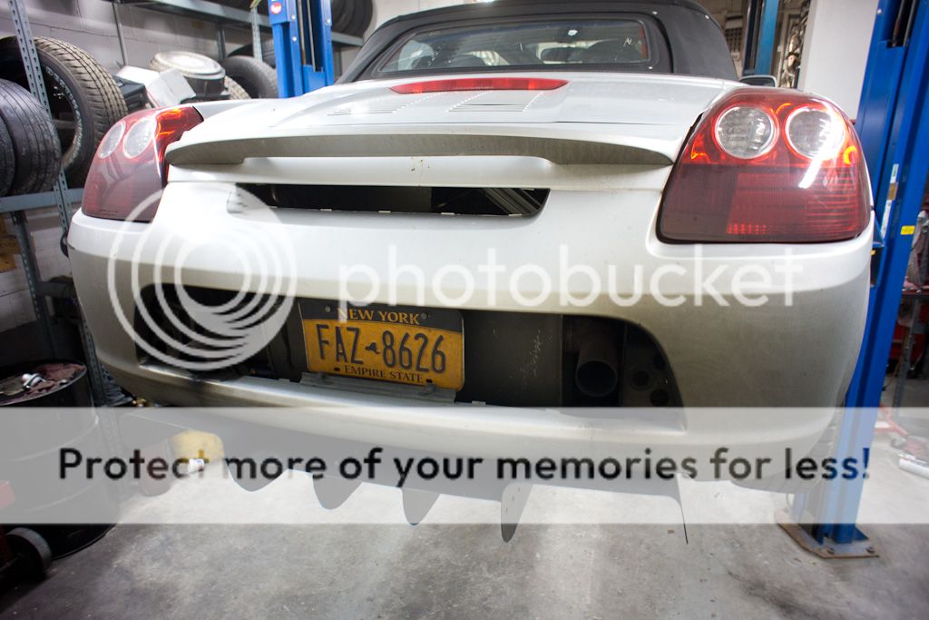 GI: Custom Rear Diffuser | MR2 SpyderChat